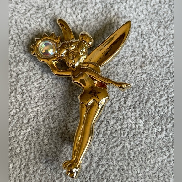 Disney | Jewelry | Tinkerbell Brooch | Poshmark